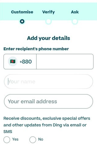 How to request a top-up? – DingAppSupport