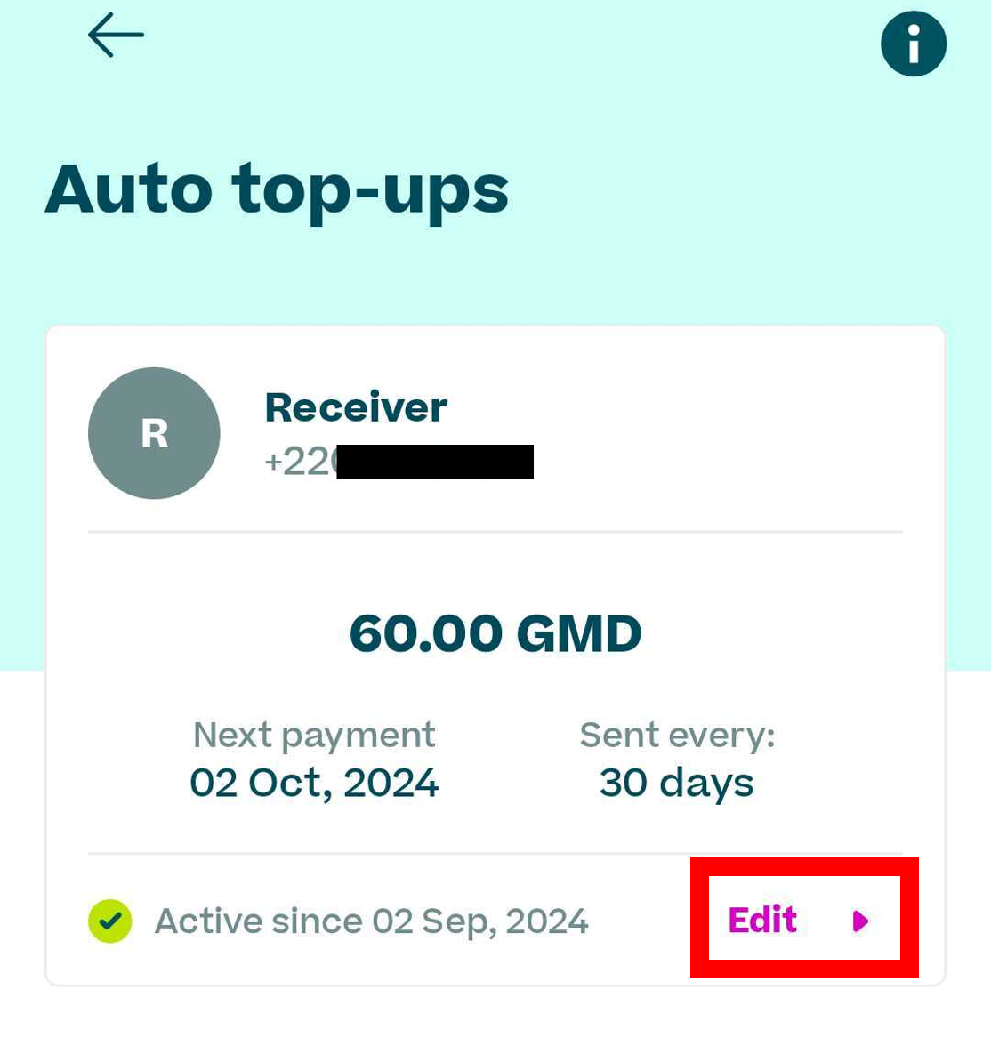 How do I cancel an auto top-up? – DingAppSupport